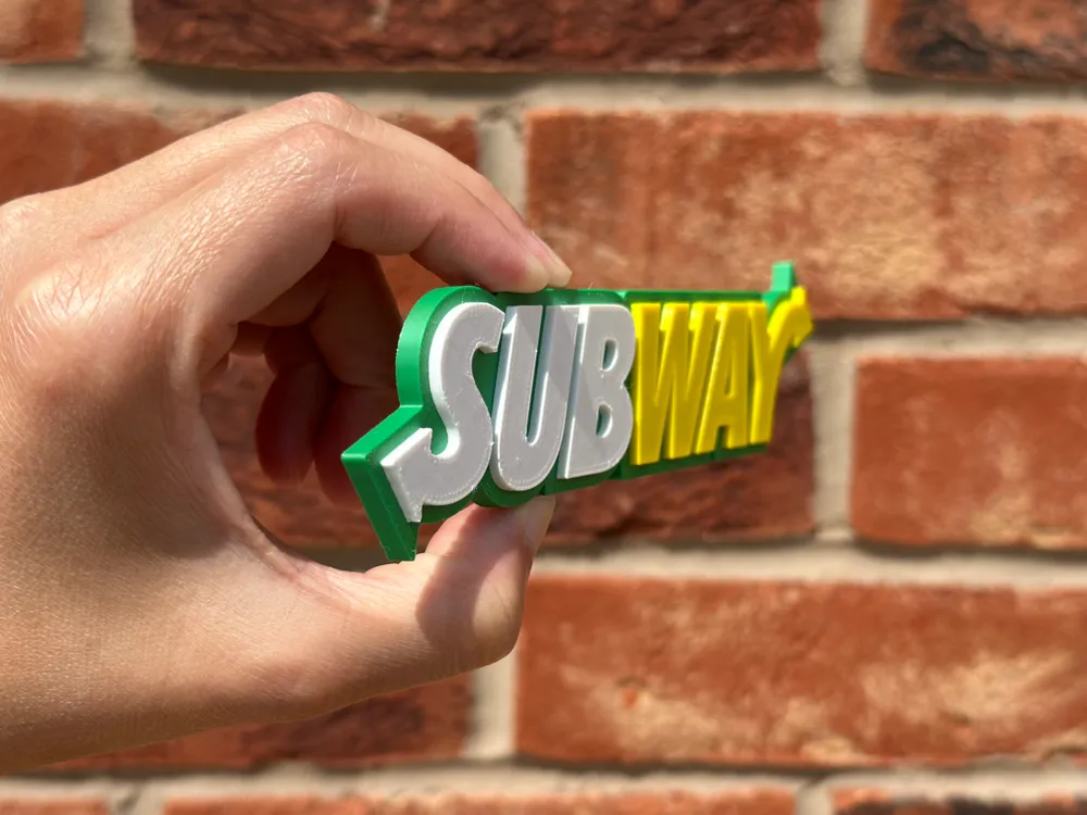 Subway Logo by FatDog - MakerWorld