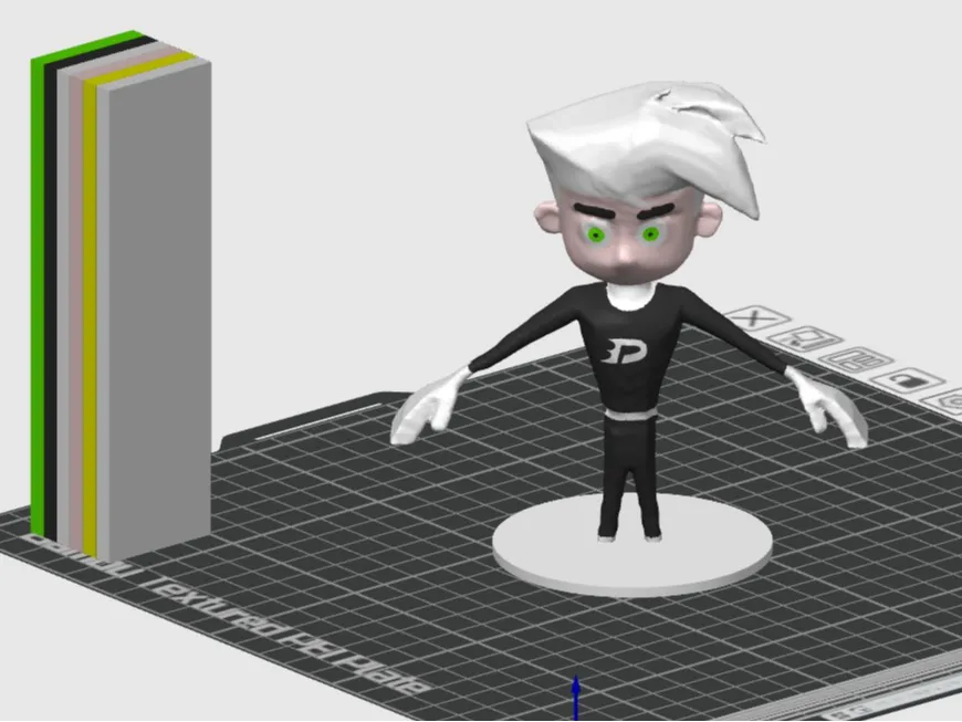 Danny Phantom - Free 3D Print Model - MakerWorld