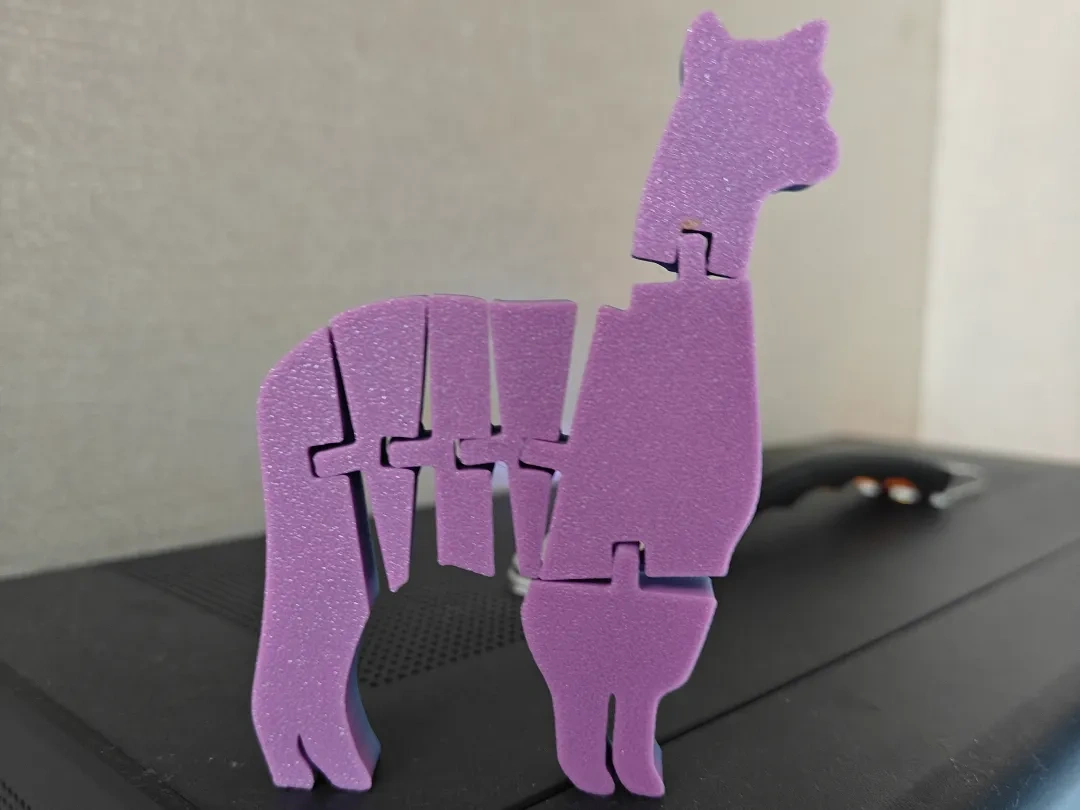 A Llama (Articulated) by Mike MakerWorld: Download Free 3D Models