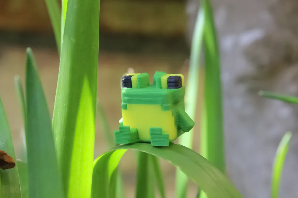 Ribbits - Minecraft Frog Keychain (With Variants) by LightPhire ...