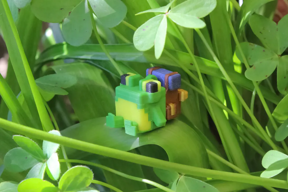 Ribbits - Minecraft Frog Keychain (With Variants) by LightPhire ...