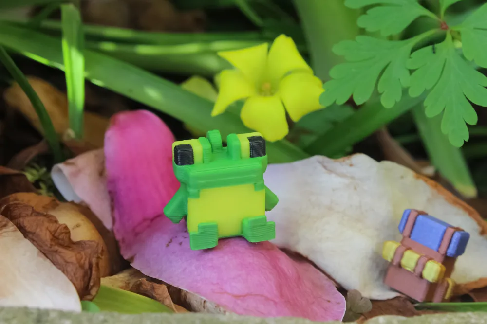Ribbits - Minecraft Frog Keychain (With Variants) by LightPhire ...