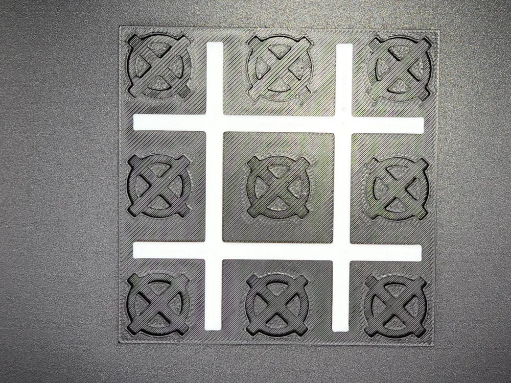 On-The-Go, Portable Tic-Tac-Toe by Rollie - MakerWorld