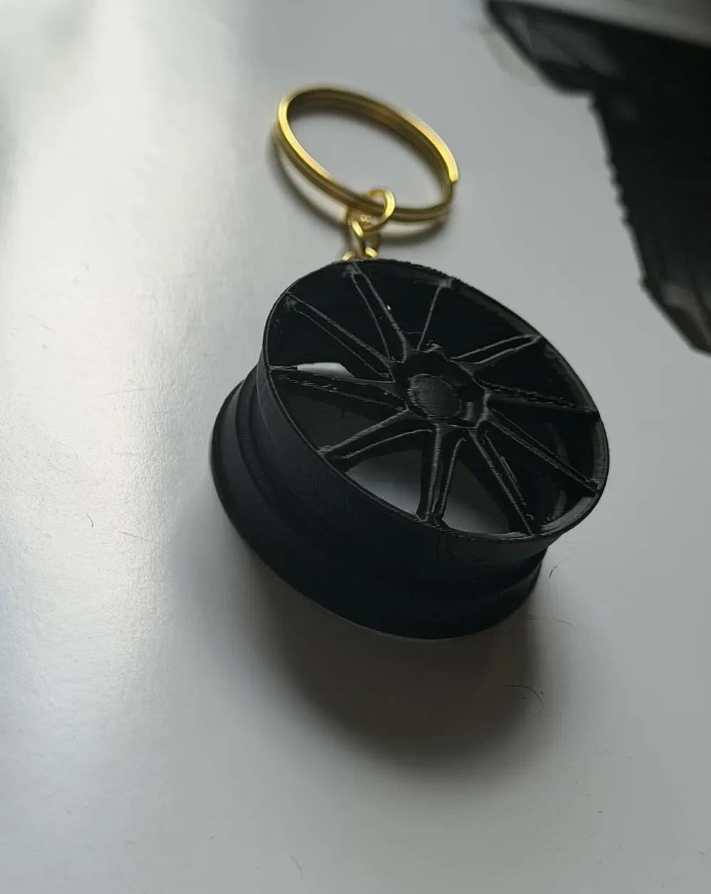 keychain wheel - Free 3D Print Model - MakerWorld