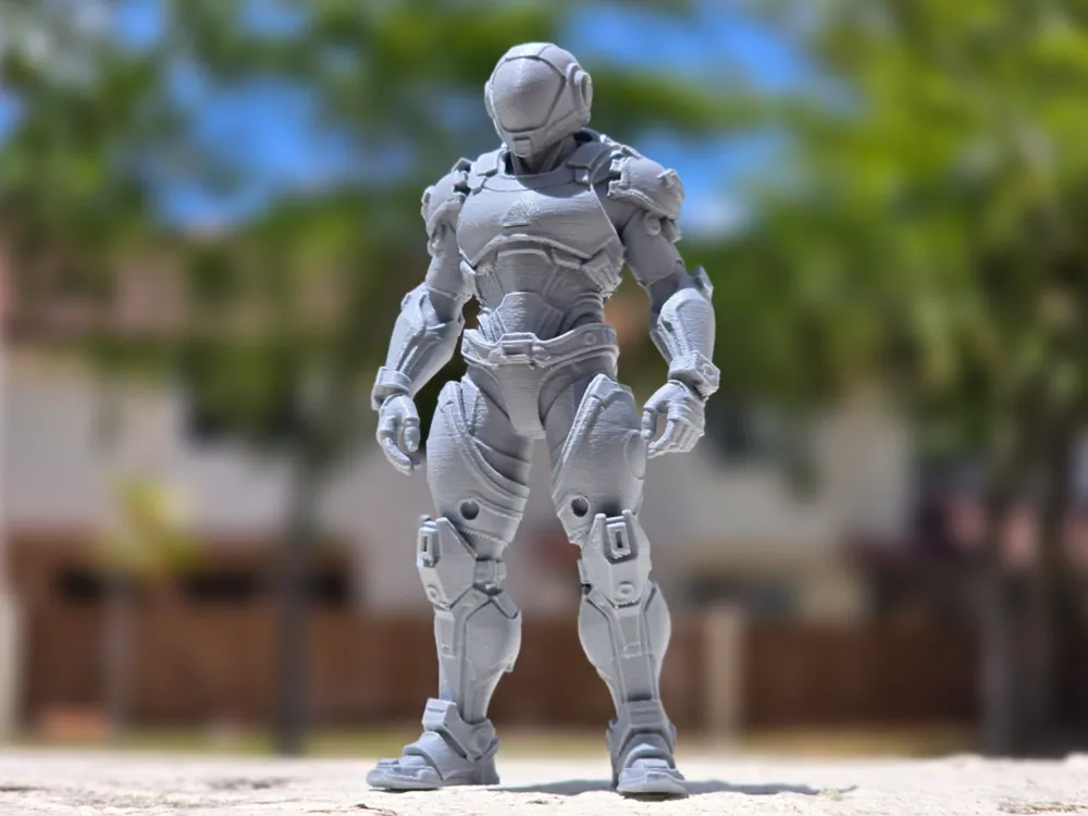 Sentinel Exo-Guard Figurine by NotR92 MakerWorld: Download Free 3D Models