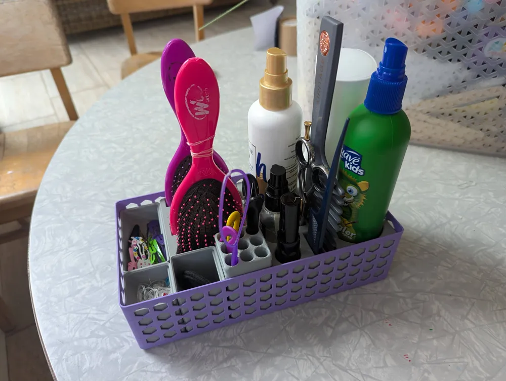 Gridfinity Hair Caddy - Free 3D Print Model - MakerWorld