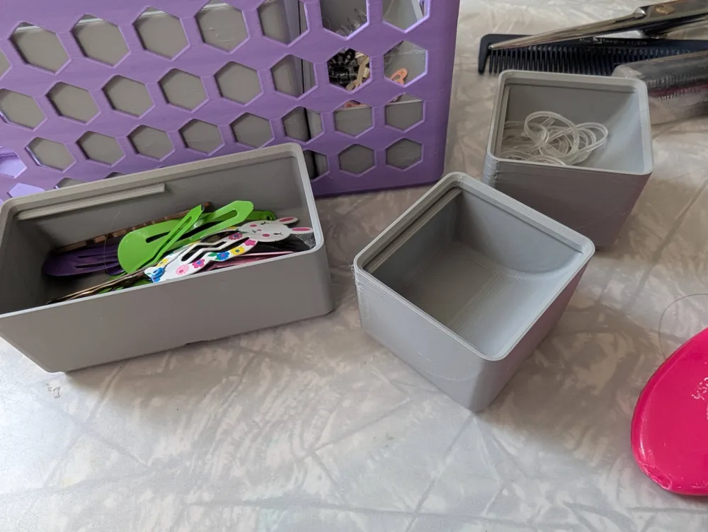 Gridfinity Hair Caddy - Free 3D Print Model - MakerWorld