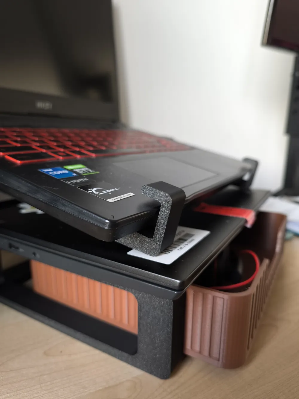 Double Laptop Stand w/ Drawer Organiser - Remix by AP Engineering ...