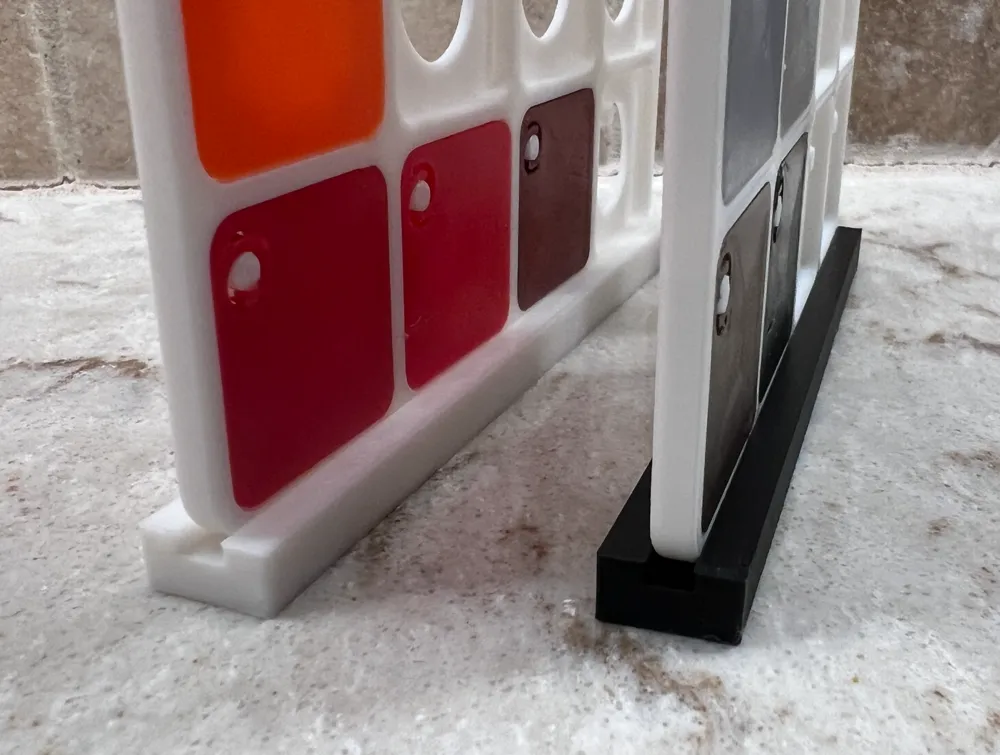 Swatch Display Board Stand - Minimalist by lapayne - MakerWorld