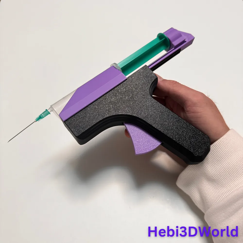 3D-Printed Syringe Dispenser Gun - Free 3D Print Model - MakerWorld