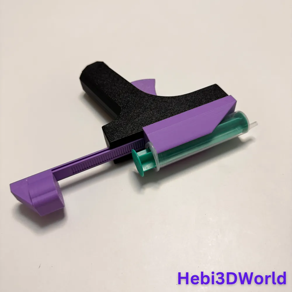 3D-Printed Syringe Dispenser Gun - Free 3D Print Model - MakerWorld