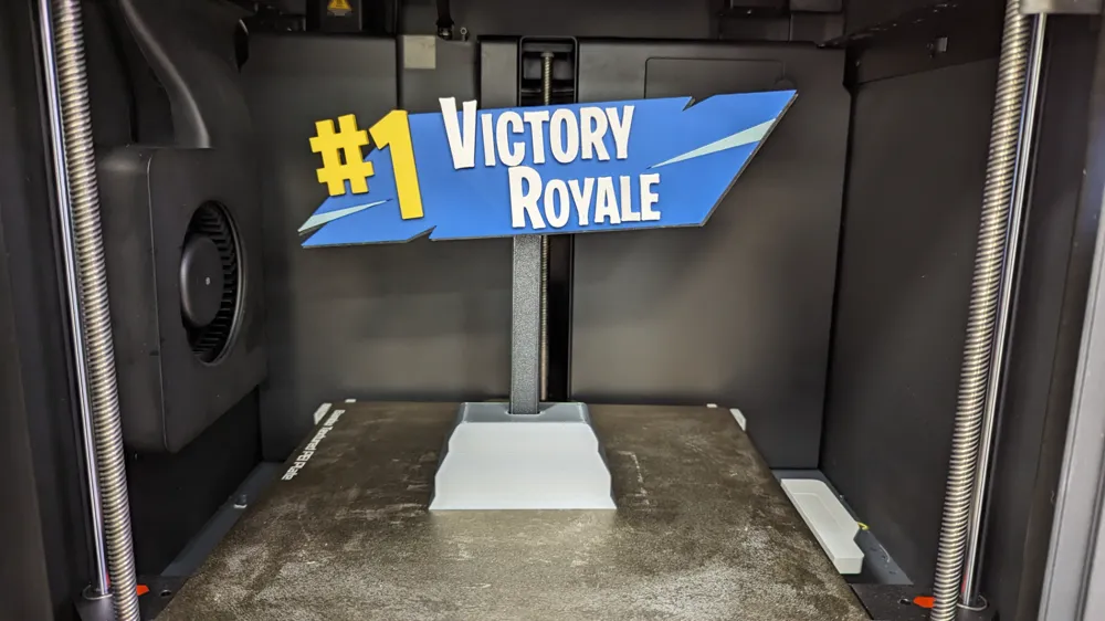 Fortnite Trophy #1 Victory Royale - Free 3D Print Model - MakerWorld