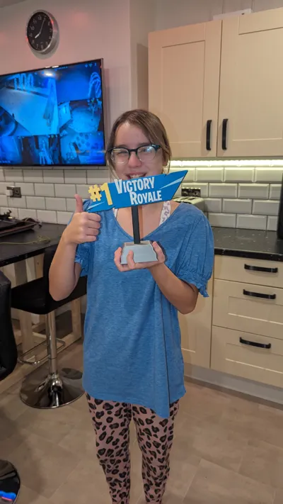 Fortnite Trophy #1 Victory Royale by Xander Designs MakerWorld ...