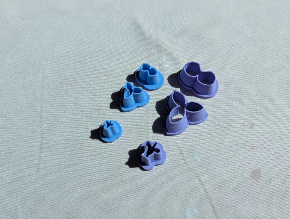 Orchid Flower Petal Clay Cutter Set by CutterSTL - MakerWorld