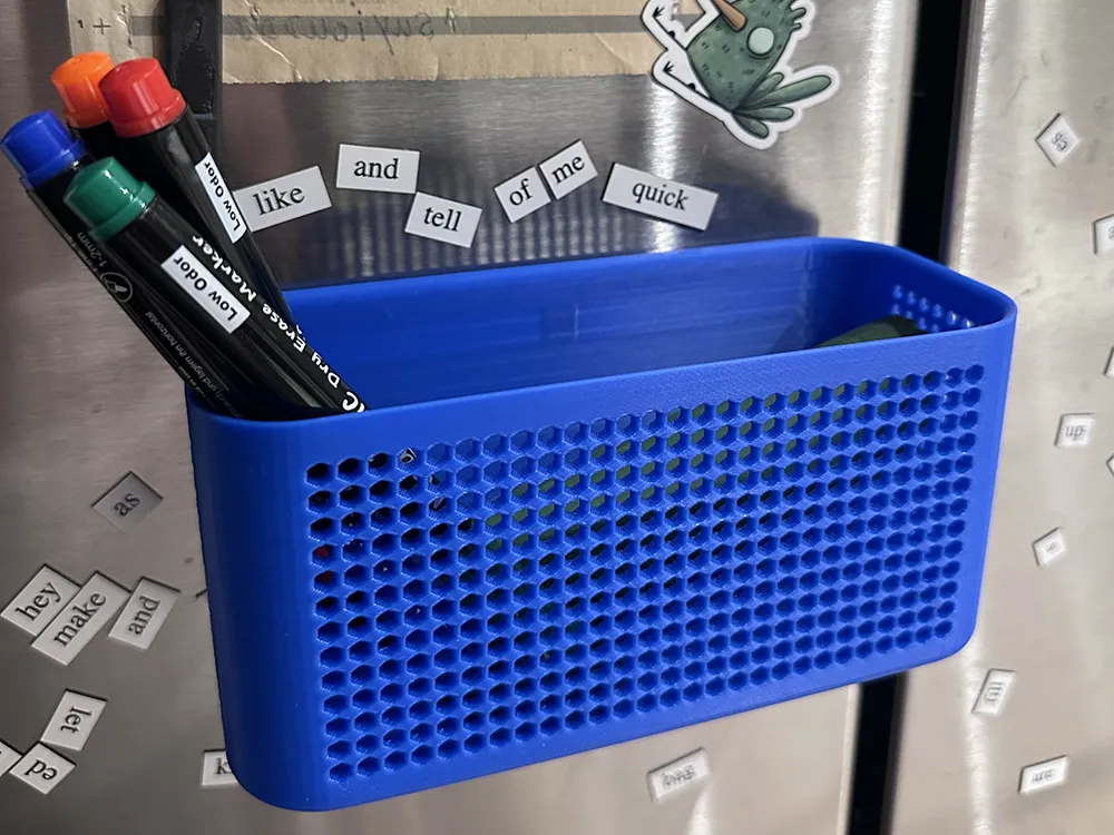 Tray for Whiteboards, Fridges, Lockers, etc! - Free 3D Print Model ...