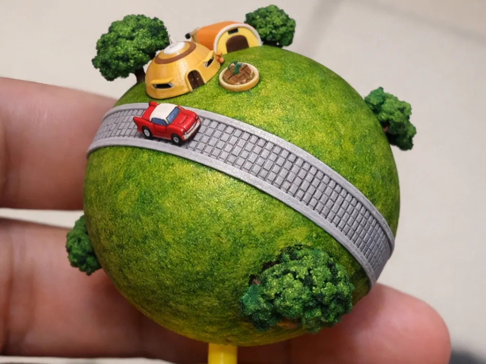 Planet Kaio Sama - Kaiosama - Dragon Ball DBZ - Free 3D Print Model ...