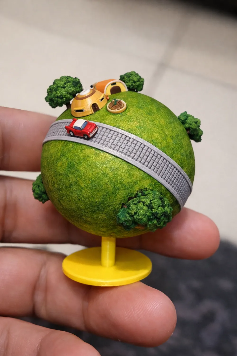 Planet Kaio Sama - Kaiosama - Dragon Ball DBZ - Free 3D Print Model ...
