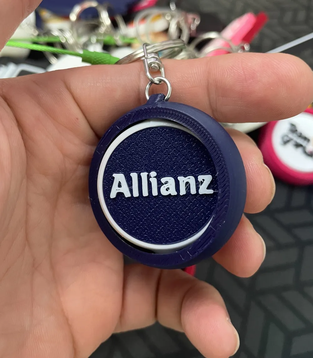 Customizable Modular Keychain Spinner by TeamGraphika MakerWorld ...