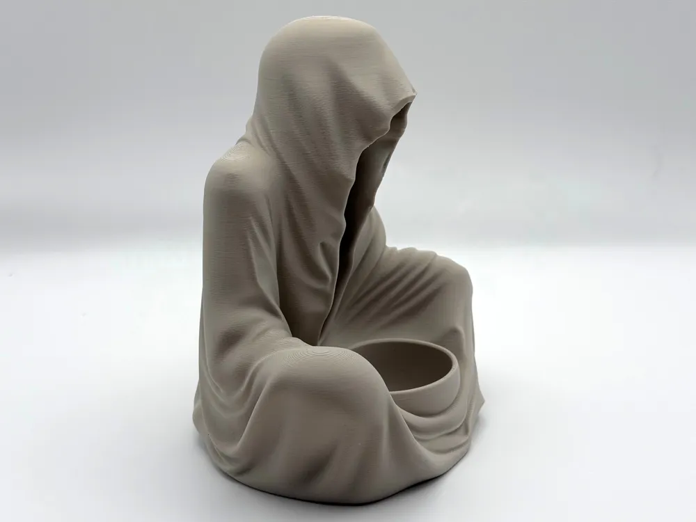 Hooded Void Candle Holder by Mo1 MakerWorld: Download Free 3D Models