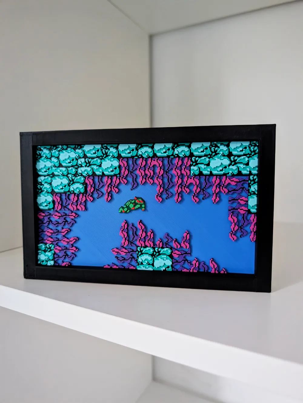 Teenage Mutant Ninja Turtles Water Level Wall Art - Free 3D Print Model ...