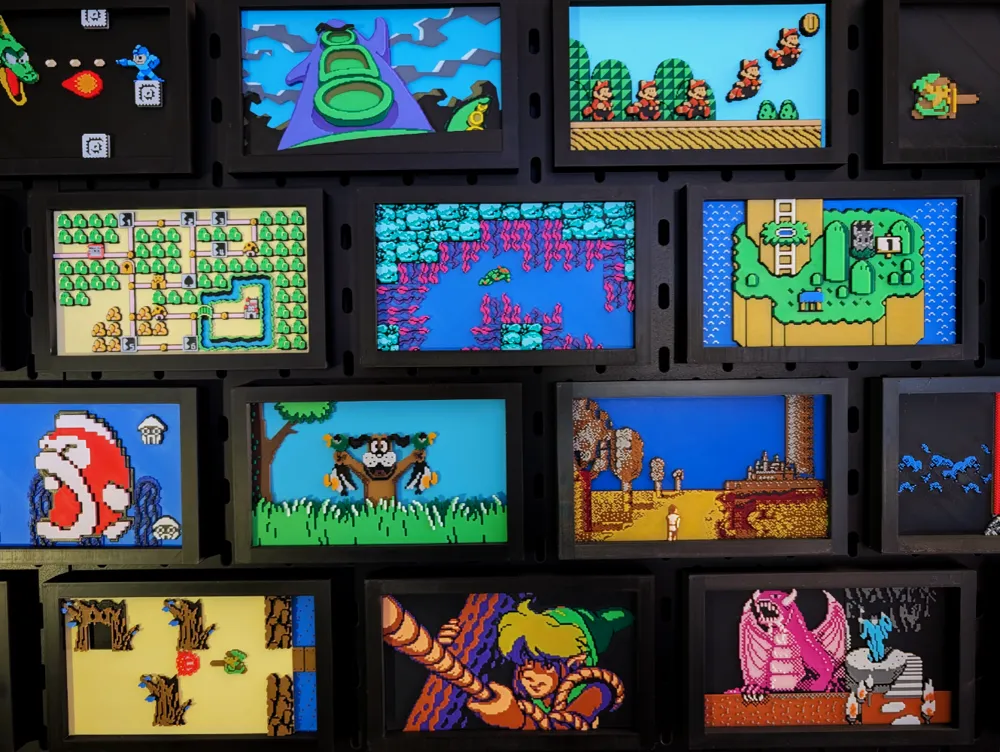 Teenage Mutant Ninja Turtles Water Level Wall Art - Free 3D Print Model ...