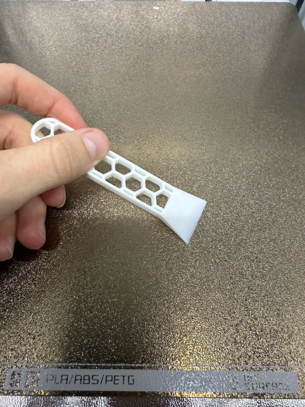 Hexagon Build Plate Scraper - Free 3D Print Model - MakerWorld