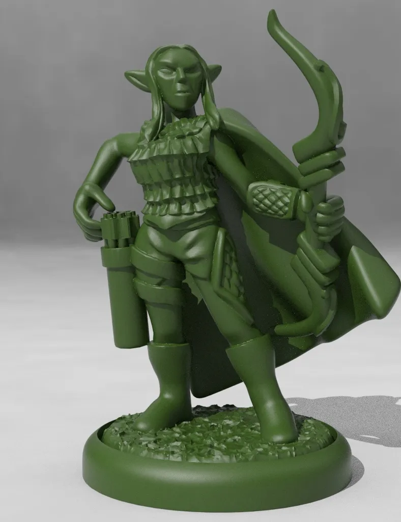 DnD Player Character pack2 miniatures - Free 3D Print Model - MakerWorld