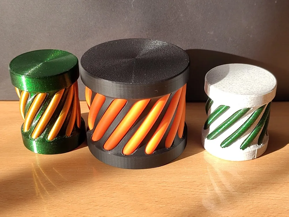 twist container with a tricky twist lock by DrJones - MakerWorld