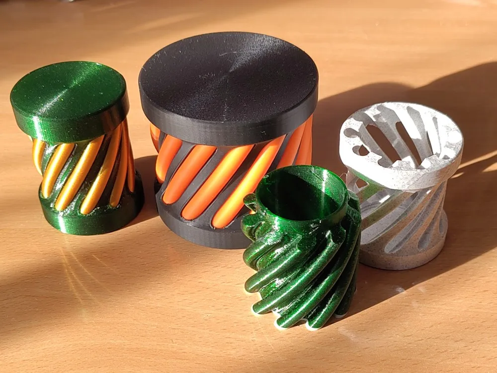 twist container with a tricky twist lock by DrJones - MakerWorld