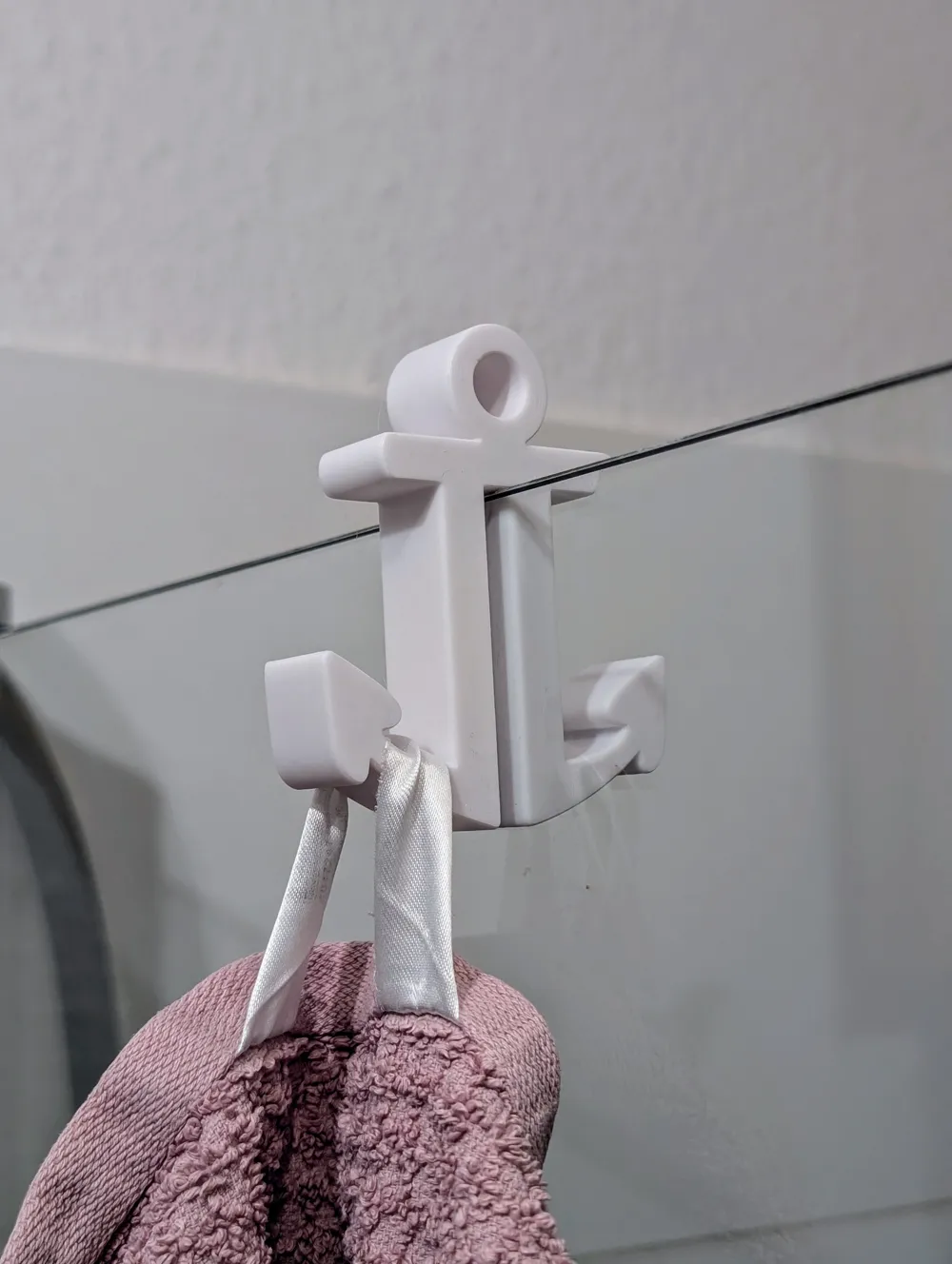 Shower Wall Anchor Hook - Free 3D Print Model - MakerWorld