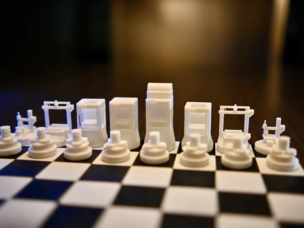 Bambu Kingdom Chess by F1dude MakerWorld: Download Free 3D Models