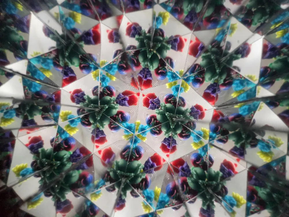 Spooleidoscope- w/Recycled Spools & Filament Poop - Free 3D Print Model ...
