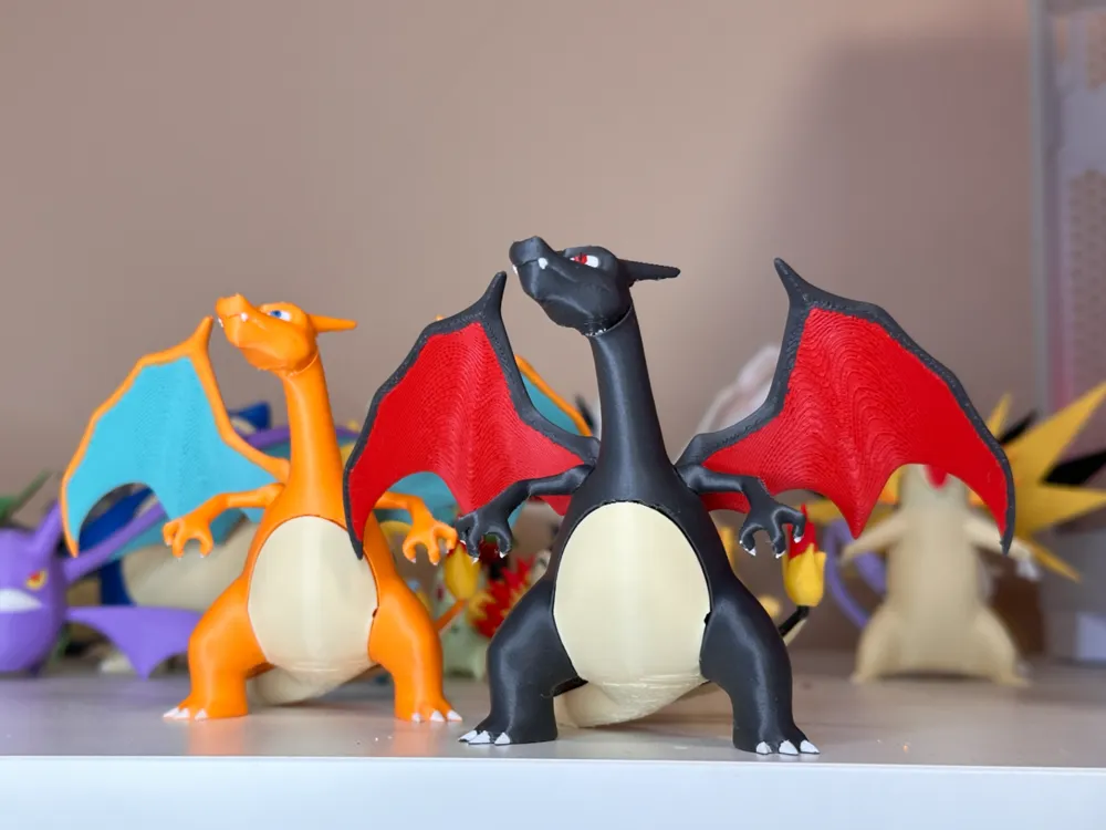Charizard (Pokemon) Multiparts 85mm Tall by LCFigure MakerWorld ...