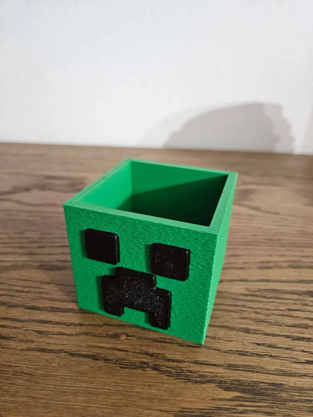 Minecraft flower pot Creeper head by Panczo - MakerWorld