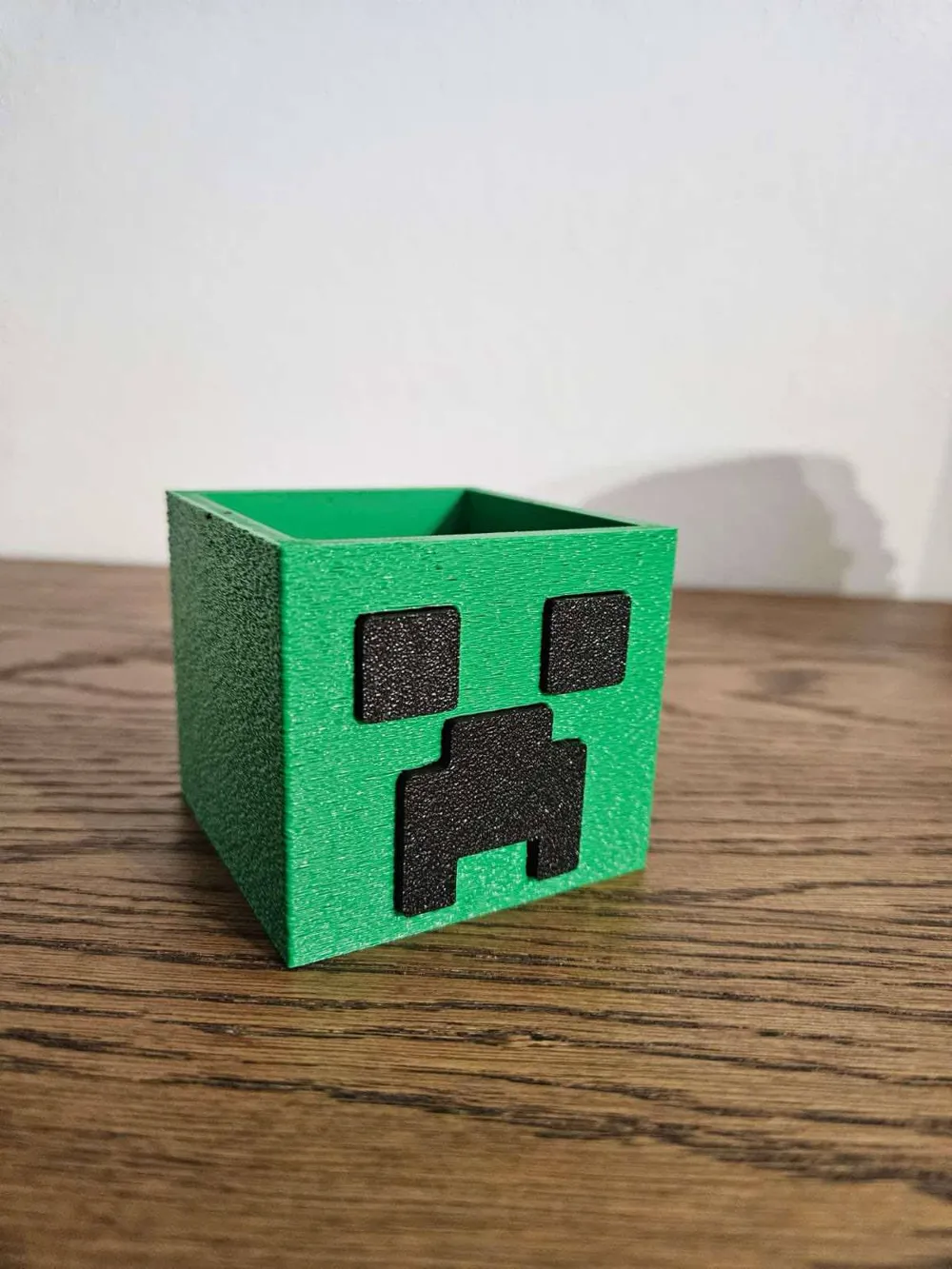 Minecraft flower pot Creeper head by Panczo - MakerWorld