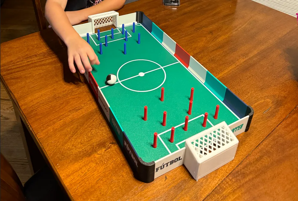 FLICKpitch! Table Soccer / Fútbol Game - Free 3D Print Model - MakerWorld