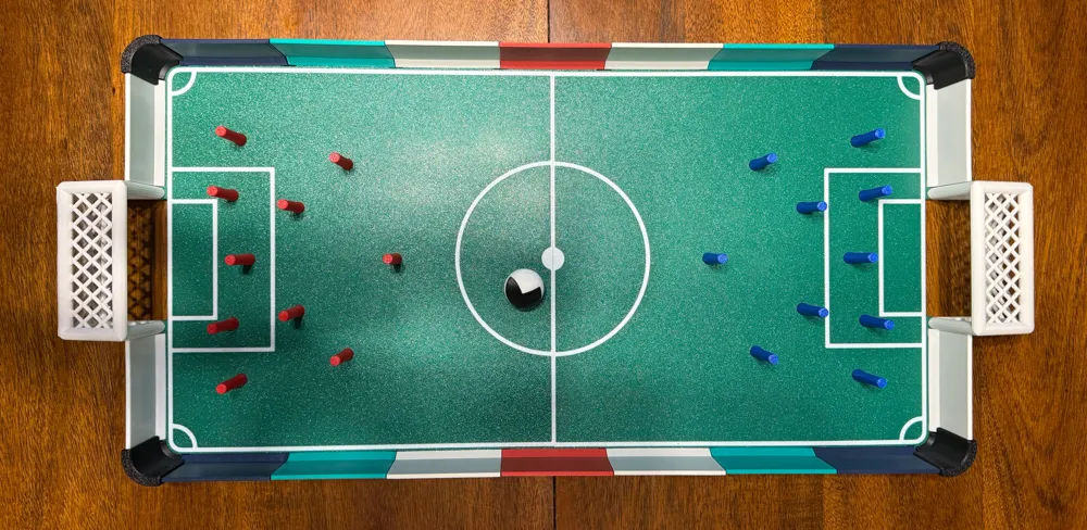 FLICKpitch! Table Soccer / Fútbol Game - Free 3D Print Model - MakerWorld