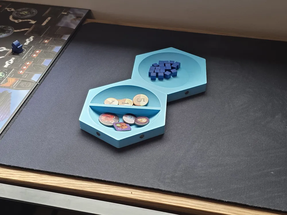 Duo Hex - Magnetic Modular Board Game System - Free 3D Print Model ...
