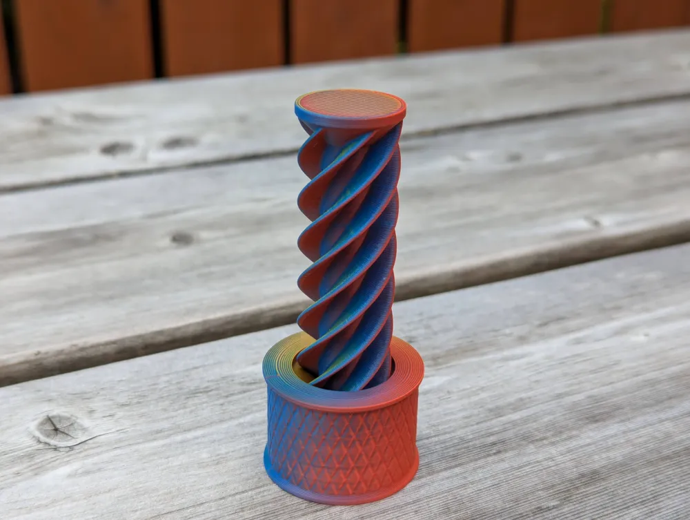 Print in Place Vortex/Spiral Fidget V2 by Bazzlington MakerWorld ...