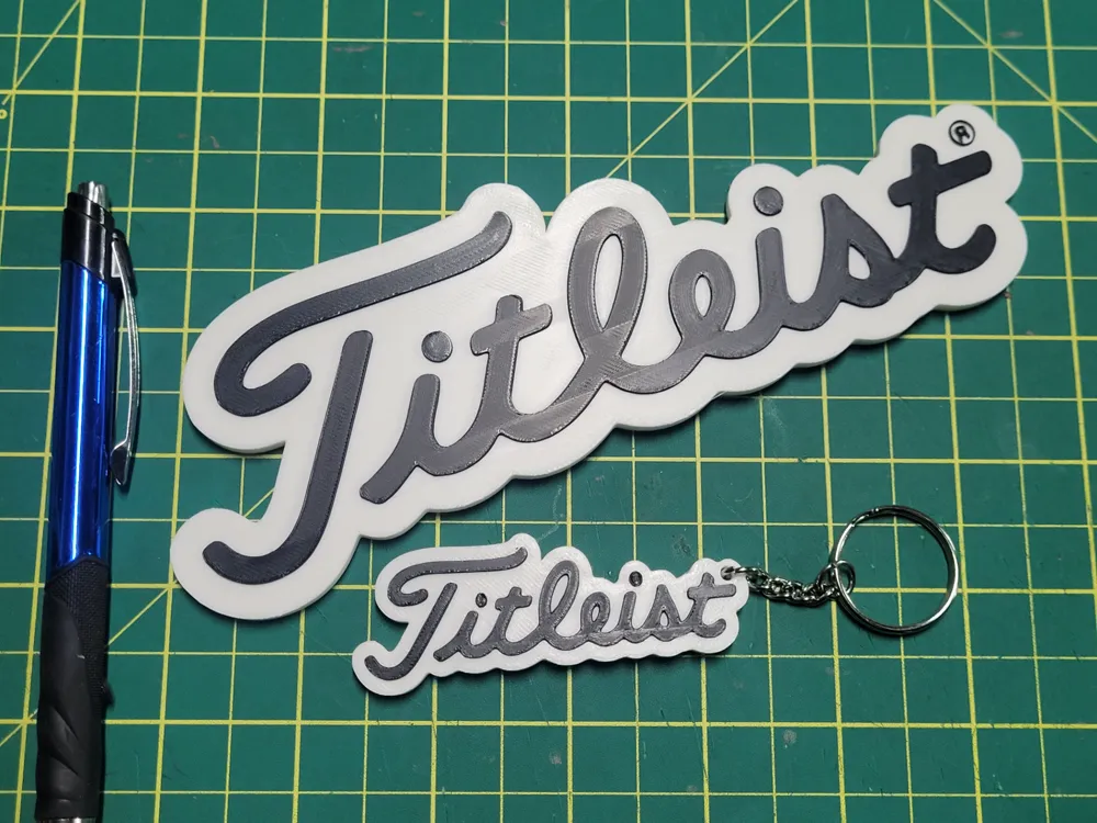 Titleist Decal/Magnet and Keychain by phillipjfry - MakerWorld
