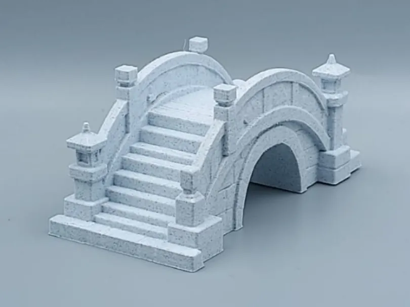 Garden Stone Arch Bridge - Free 3D Print Model - MakerWorld