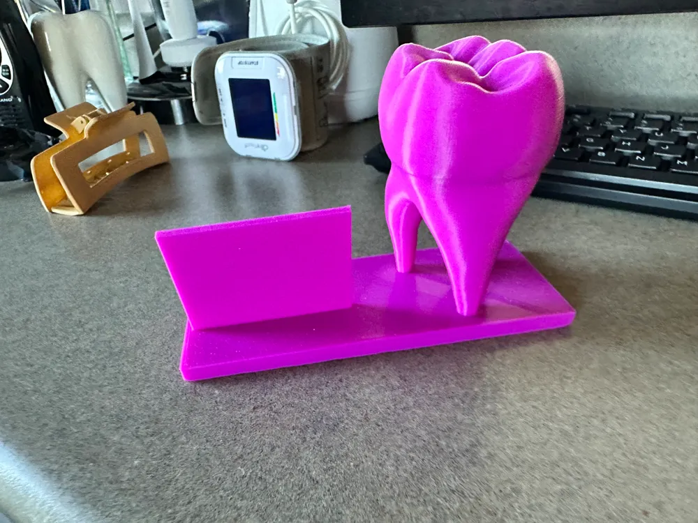 Tooth Business Card Holder by byer1999 - MakerWorld