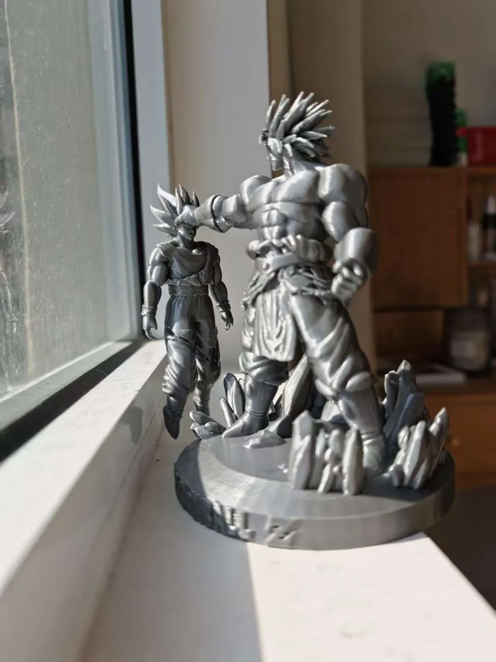 Broly vs Son Goku (Kakarot) - Free 3D Print Model - MakerWorld