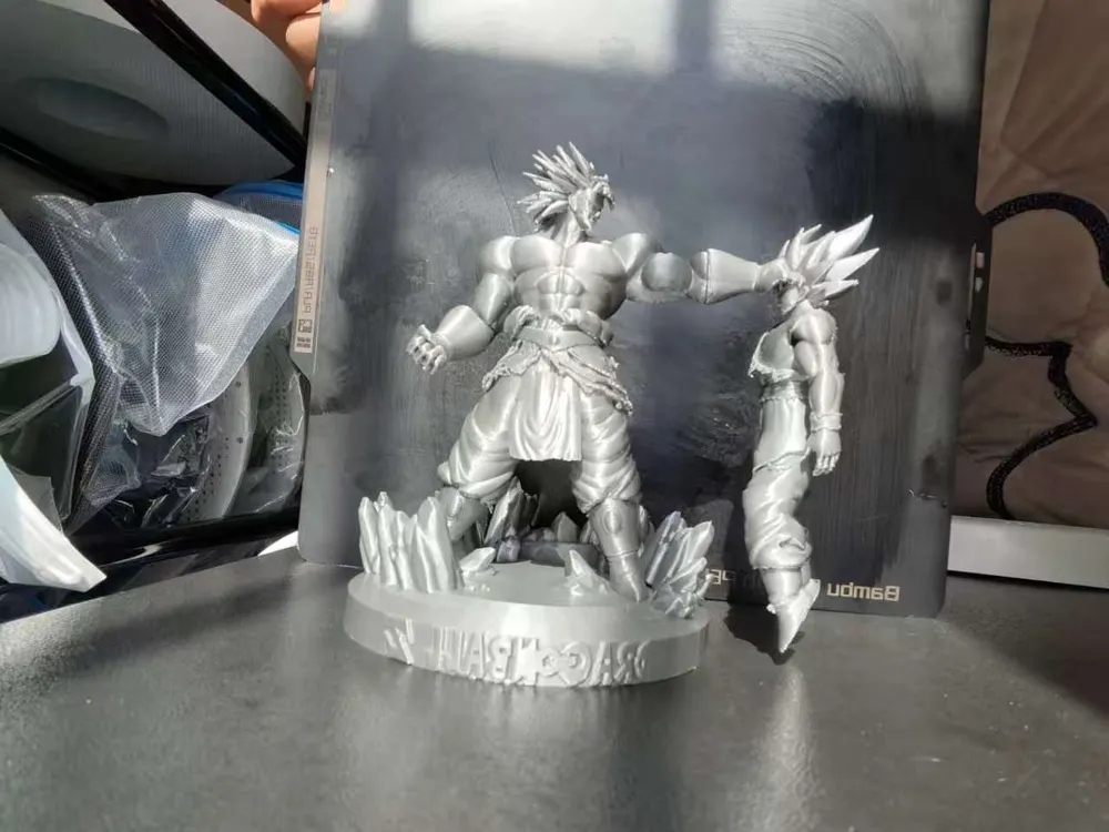 Broly vs Son Goku (Kakarot) - Free 3D Print Model - MakerWorld