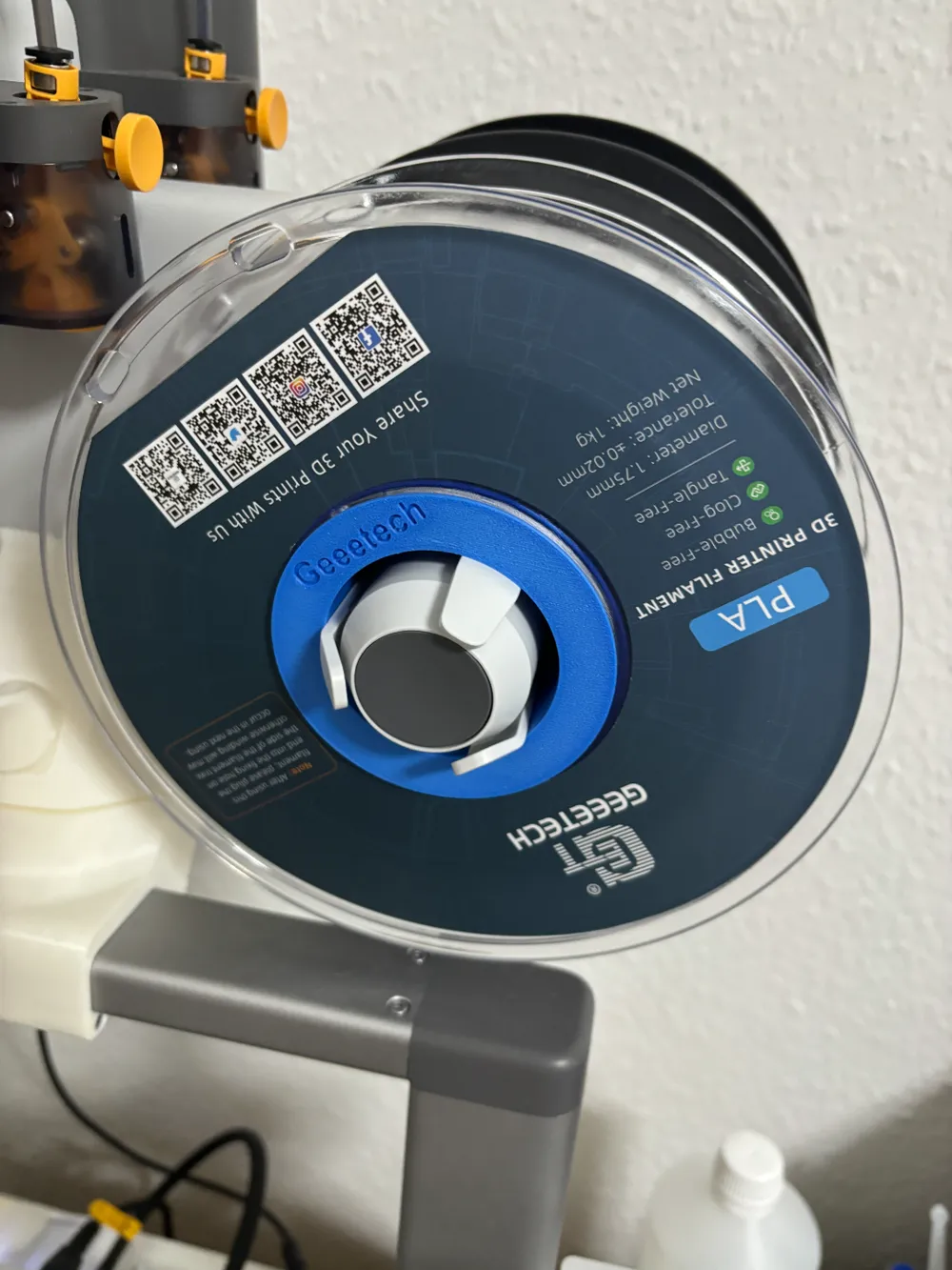 Geetech Filamentspool Adapter - Free 3D Print Model - MakerWorld