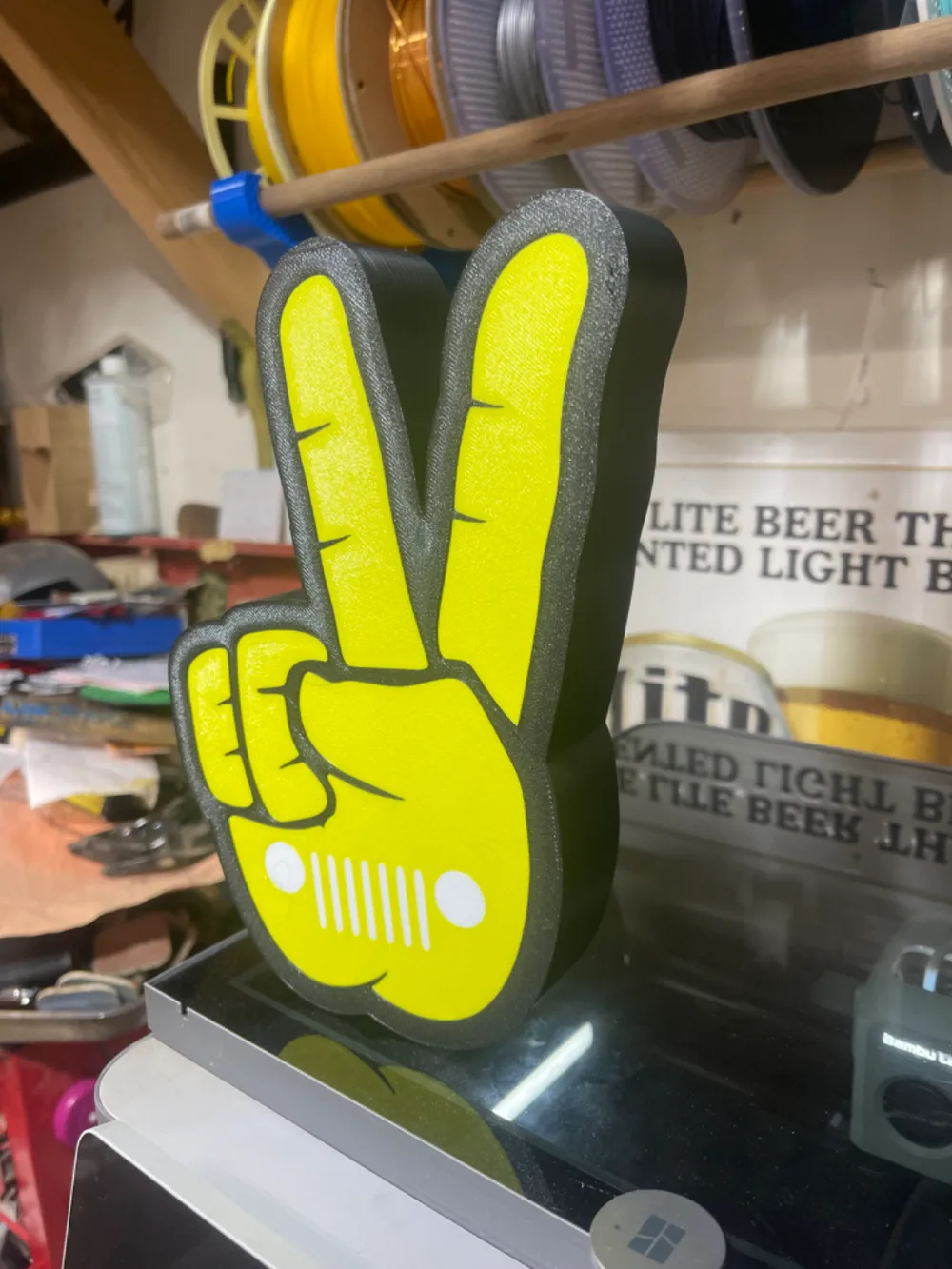 Jeep Wave Lightbox by Websters Creations MakerWorld: Download Free 3D ...