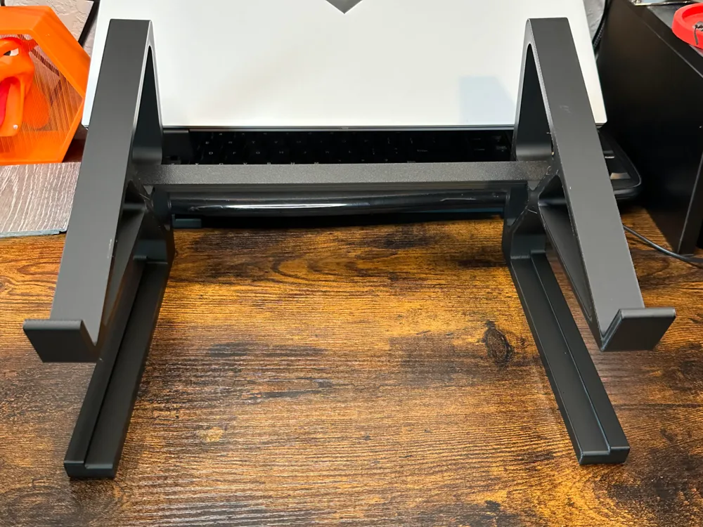 Laptop Stand with Keyboard Storage - Free 3D Print Model - MakerWorld