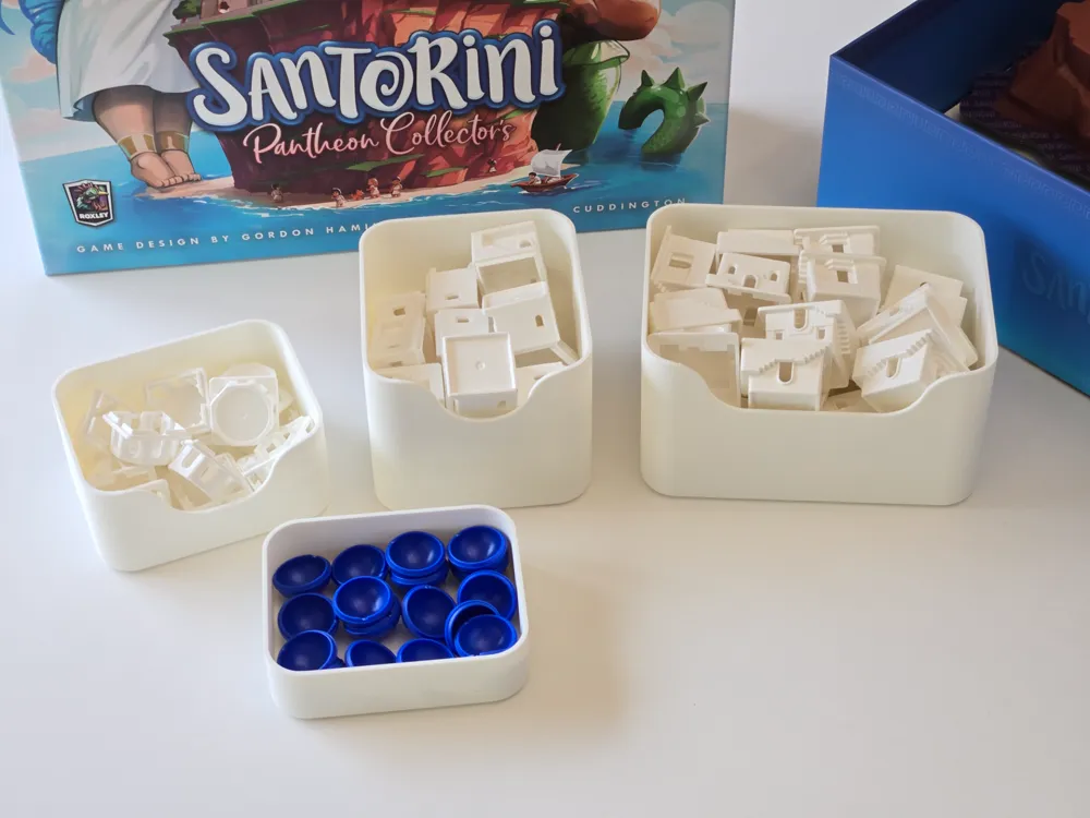 Santorini: Pantheon - Organizer Insert - Free 3D Print Model - MakerWorld