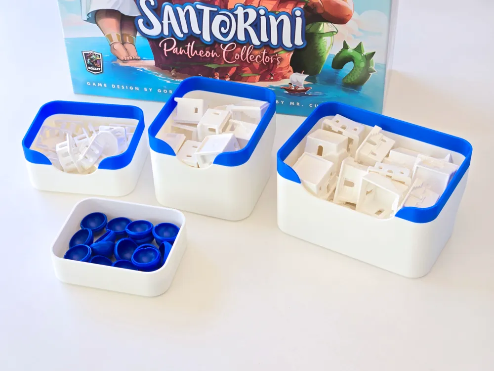 Santorini: Pantheon - Organizer Insert - Free 3D Print Model - MakerWorld