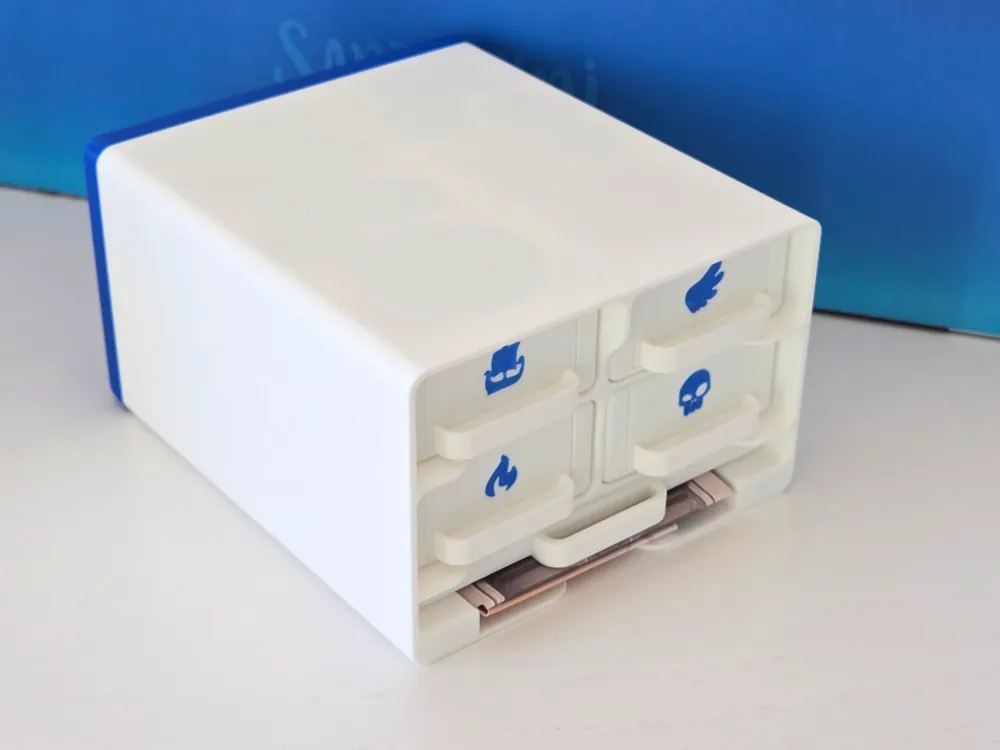 Santorini: Pantheon - Organizer Insert - Free 3D Print Model - MakerWorld